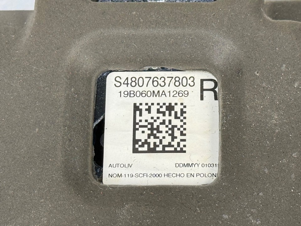 19-25 BMW G80 M3 Competition REAR Right Passenger RH Seatbelt Retractor ...