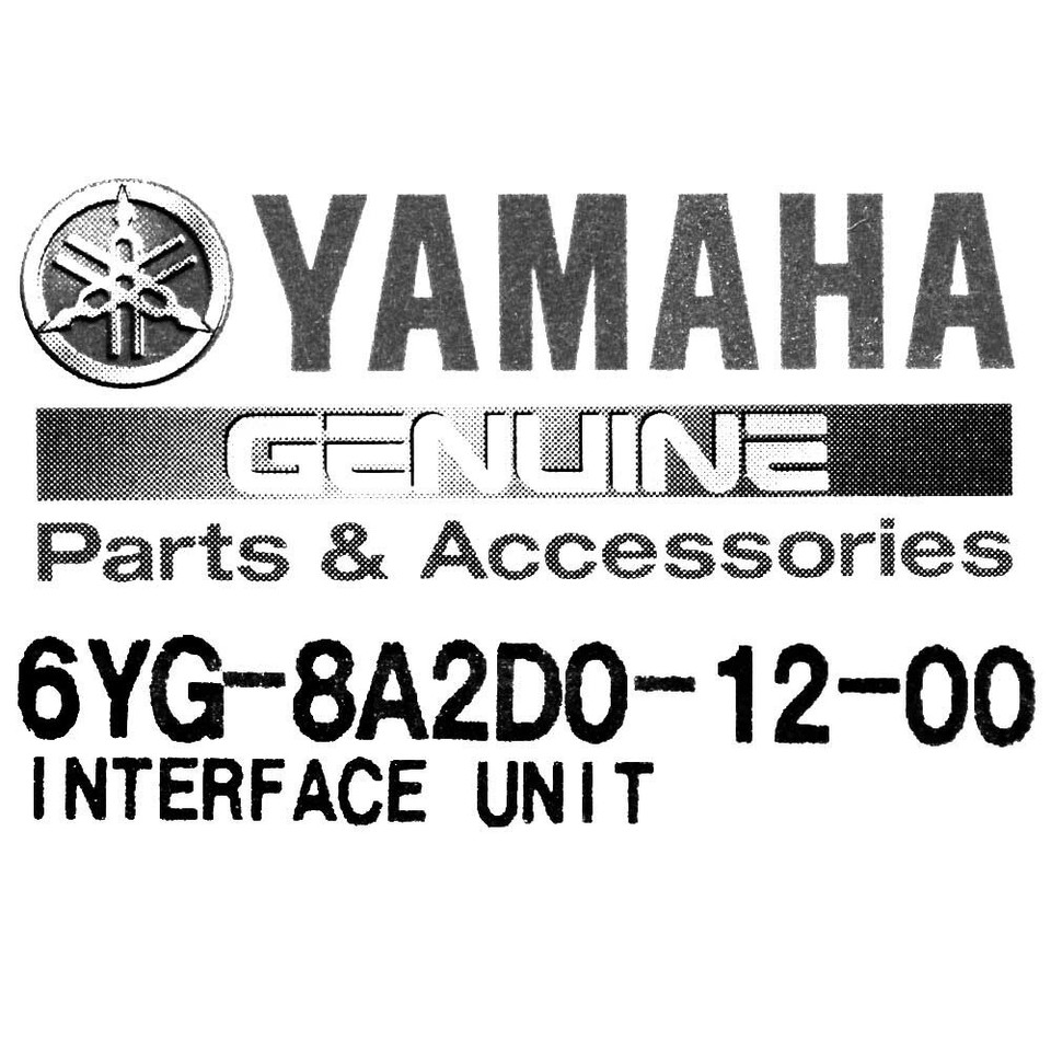 Yamaha Boat Gateway Interface Module 6YG-8A2D0-12-00 | Command Link | eBay