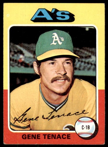 1975 Topps Gene Tenace . Oakland Athletics #535 | eBay
