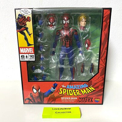 Medicom Mafex 143 Spider-Man Ben Reilly Comic Ver display once | eBay