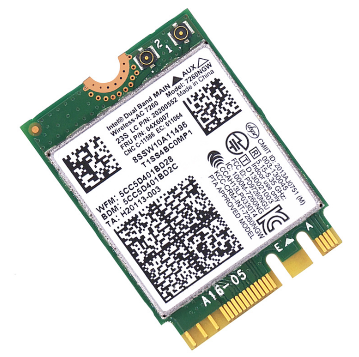 For Lenovo T440X240Y40Y70Y50 7260AC wireless network card 4.0 Bluetooth ...