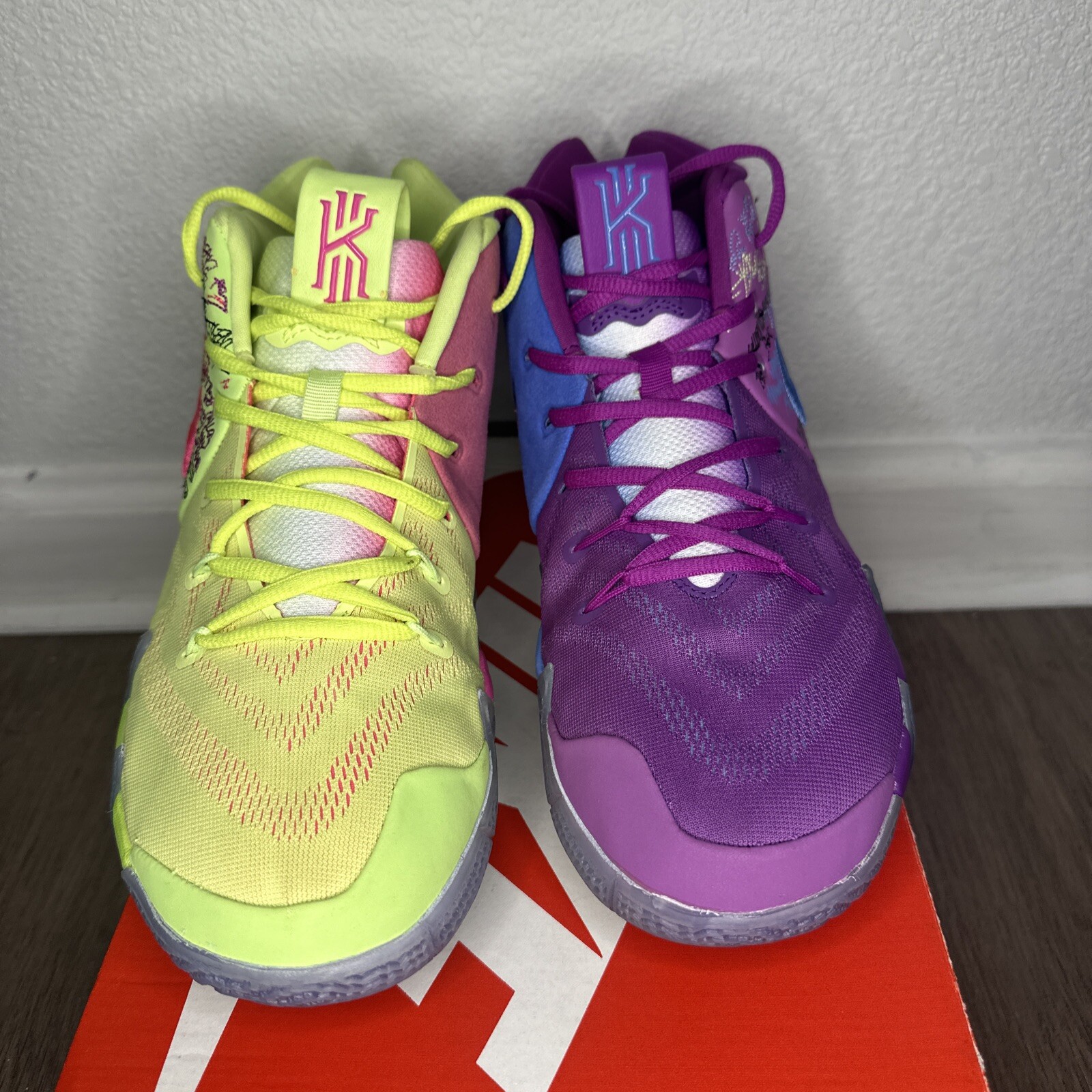 Size 11 - Nike Kyrie 4 Confetti 888412975648 | eBay