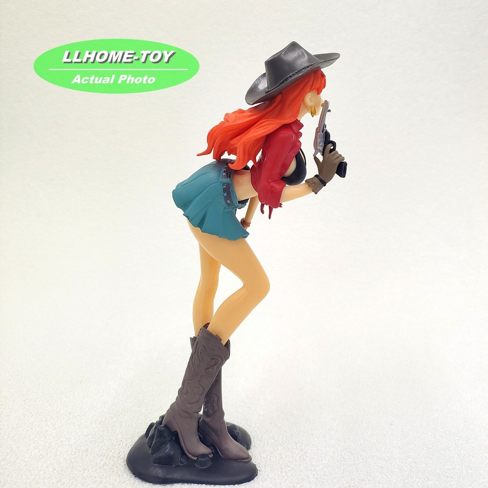 Anime One Piece Journey Cowboy Nami Stand Gun PVC Figure Statue Toy ...
