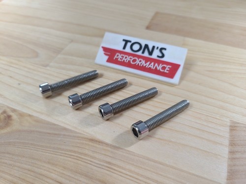4x Wheel Center Hub Cap Screws Stainless M6x35 - M6 (6mm) / 35mm Metric ...
