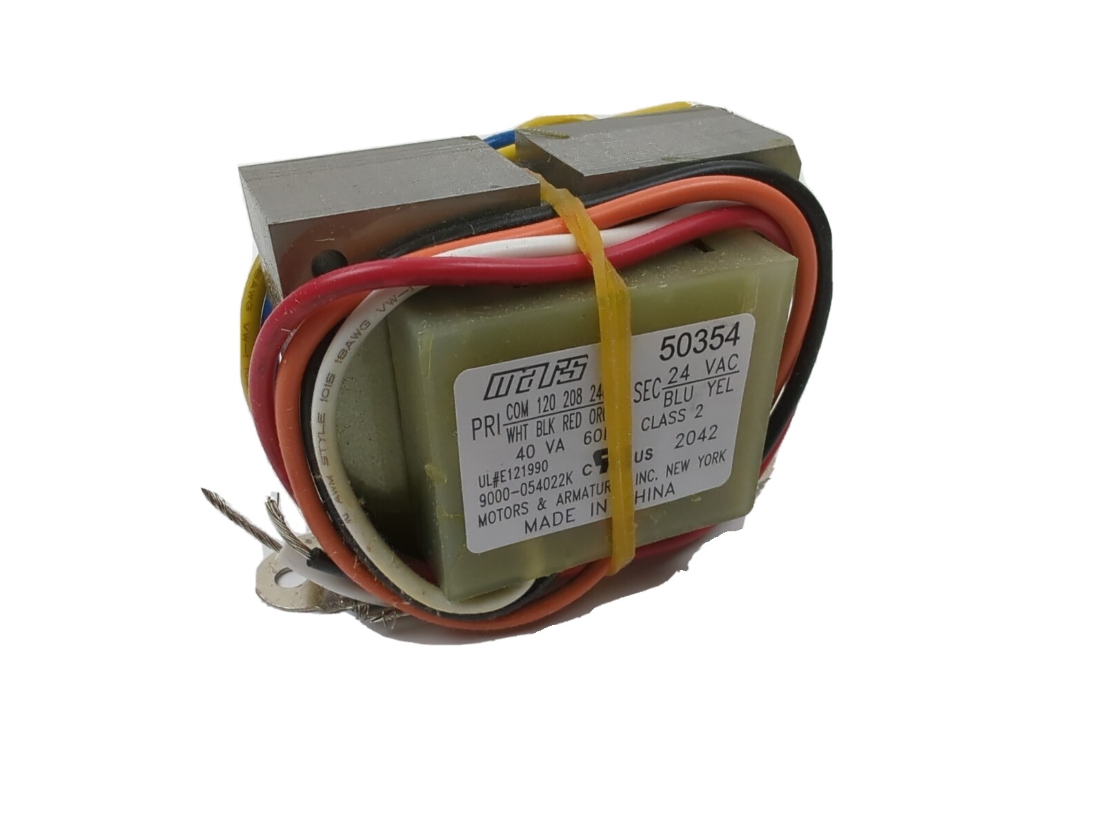 Mars Control Transformer 50354 NEMA Class II Pri: 120/208/240Vac Sec ...