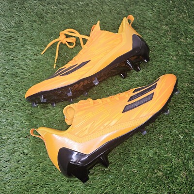Adidas Adizero Mens Football Cleats Gold/Orange Black Size 13 Mens New ...