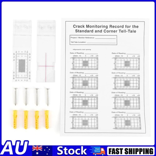 Crack Monitor Portable Gap Measuring Instrument for Monitoring Wall ...