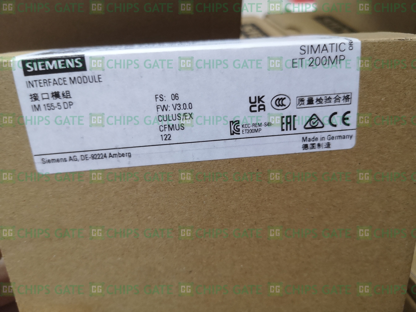 1PCS Brand New Siemens 6ES7155-5BA00-0AB0 Interface Module 6ES7 155 ...