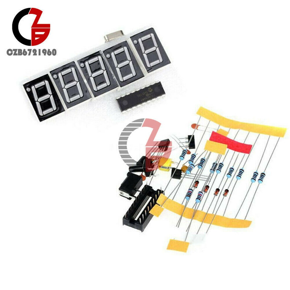 1Hz-50MHz 1MHz-1.1GHz Frequency Counter Crystal Oscillator Tester DIY ...