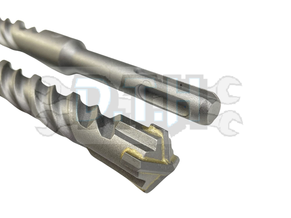 18MM X 450MM SDS STONE MASONRY CONCRETE DRILL BIT 4 WAY CROSS TIP ...
