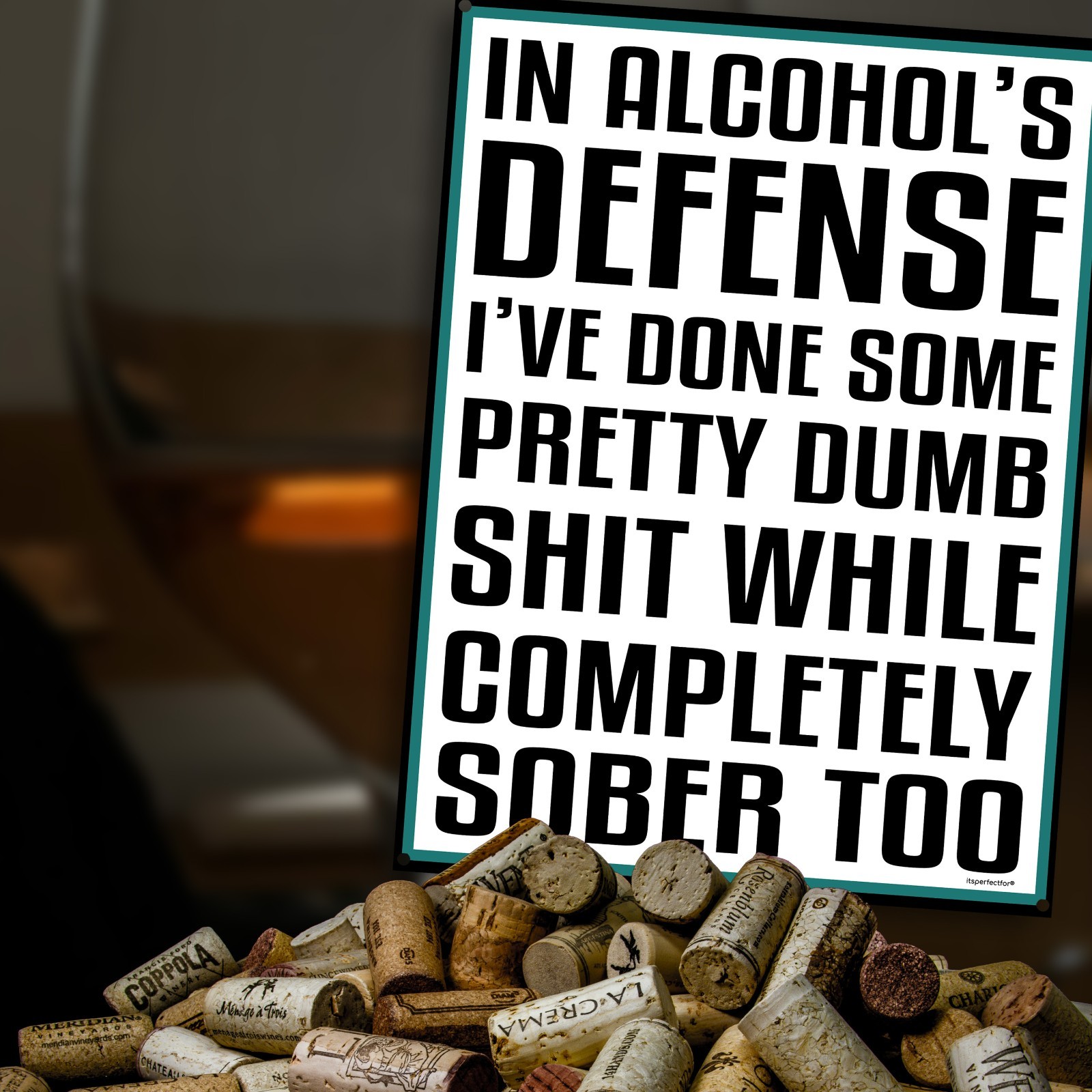 Funny Metal Drinking Sign, Pub Home Bar Man Cave Garage Shed Drunk Beer ...