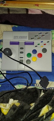 Super Nintendo AsciiWare Super Advantage Joystick Controller SNES UN ...