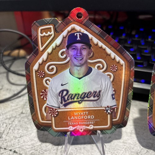 2024 Topps Holiday Ornament Lot Of (2) Jackson Merrill & Wyatt Langford ...