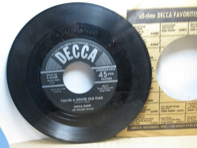 Old 45 RPM Record Set - Decca Album 9-183 - Amer Legion Band - Sides 7 ...