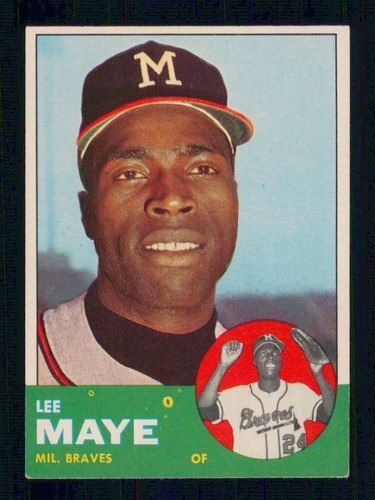 1963 TOPPS BASEBALL # 109 LEE MAYE 12735 | eBay