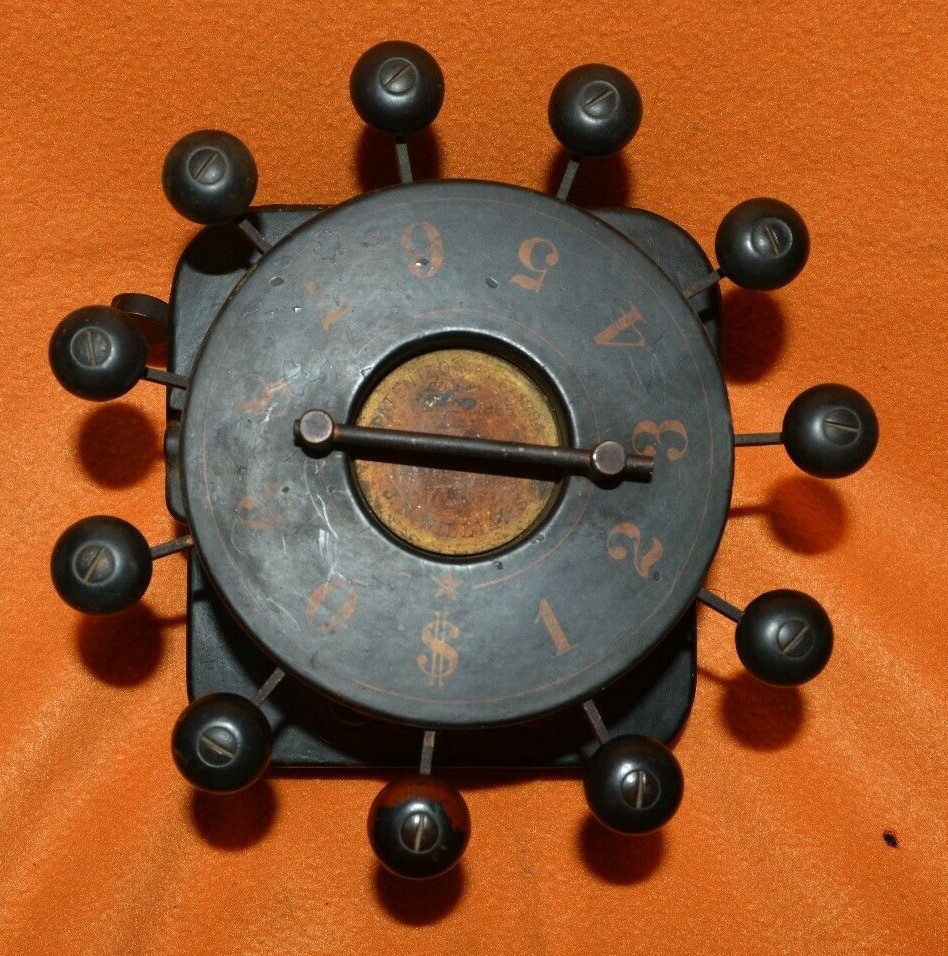 Antique Check Punch Mfg Automatic Bank Punch Co. New York City NICE ...