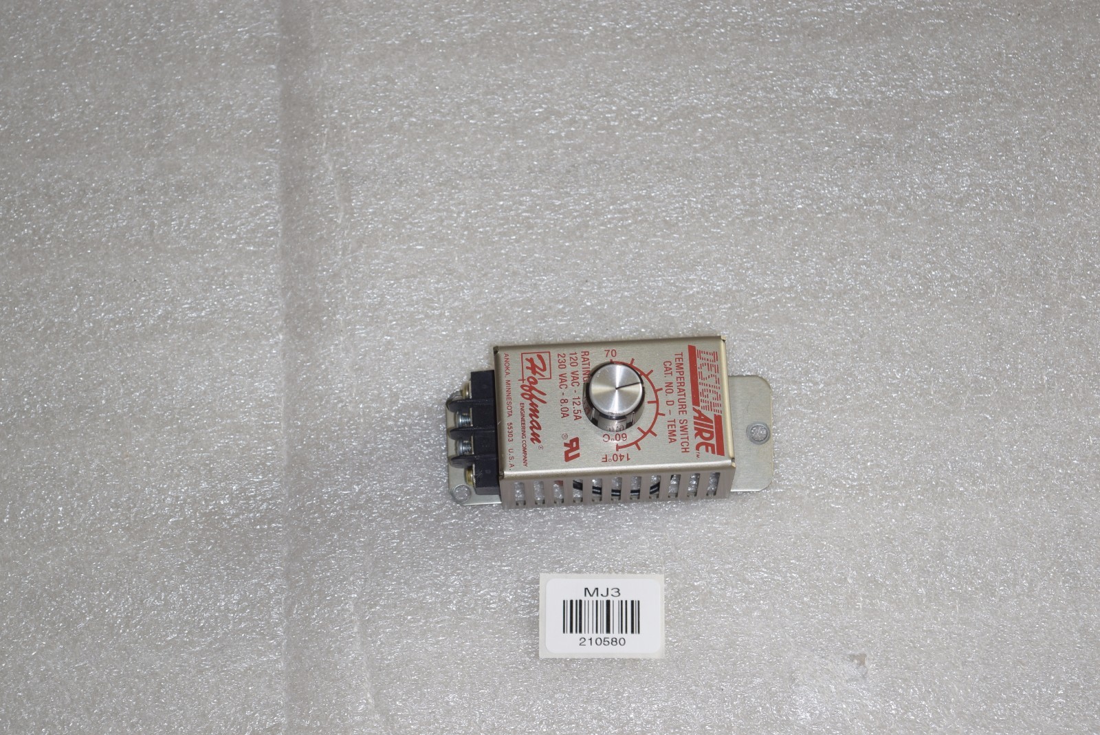 HOFFMAN DESIGNAIRE Temperature Switch 120V W17 #210580-K4 | eBay
