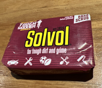 Solvol soap bar - tough mudder edition - Hand Scrub Original | eBay ...