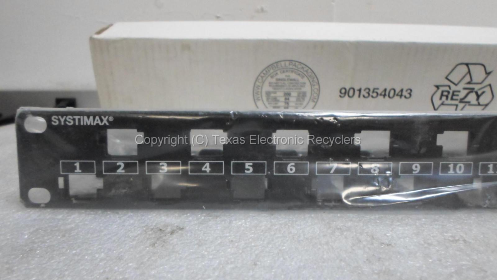 CommScope Systimax 108356312 FLEXIMAX 24 Port Blank Patch Panel for ...