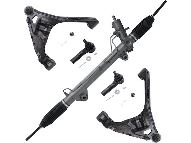 For Dodge Durango Steering Rack Control Arm Tie Rod Kit Detroit Axle ...