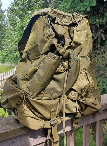 US Military LC-1 Alice Backpack Vietnam Era & Frame Combat Field Pack ...