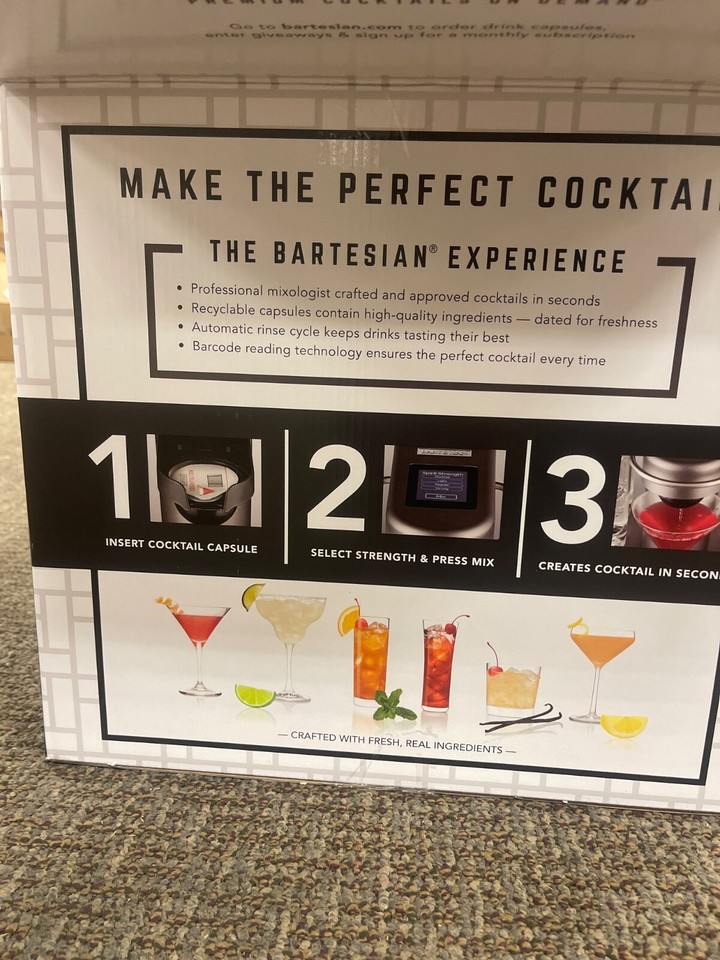 Bartesian 55300 Premium Cocktail Machine - Gray 40094553006 | eBay