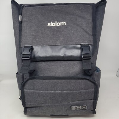 OGIO Apex Slalom Rucksack 17" Laptop Backpack Heather Grey & Blk Skiing ...