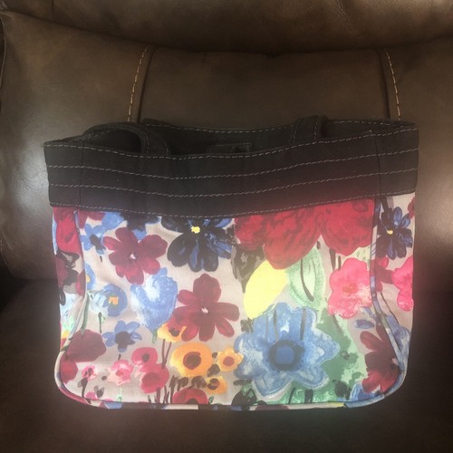 THIRTY ONE Women's Purse Black, Pink, Maroon Floral Tote Bag. | eBay