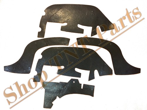 1967-1969 Camaro Firebird Inner Fender A Arm Splash Shields Seals With ...