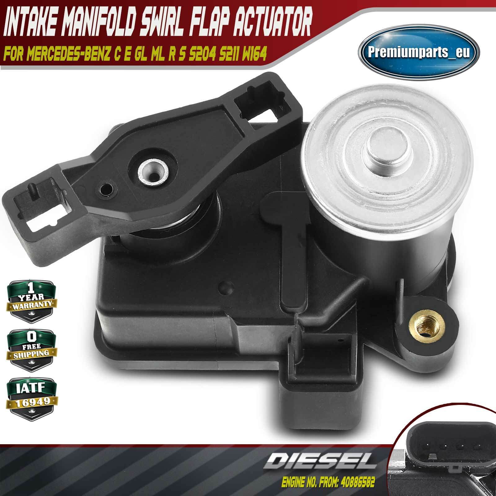 Intake Manifold Swirl Flap Actuator for Mercedes-Benz C E GL ML R S ...
