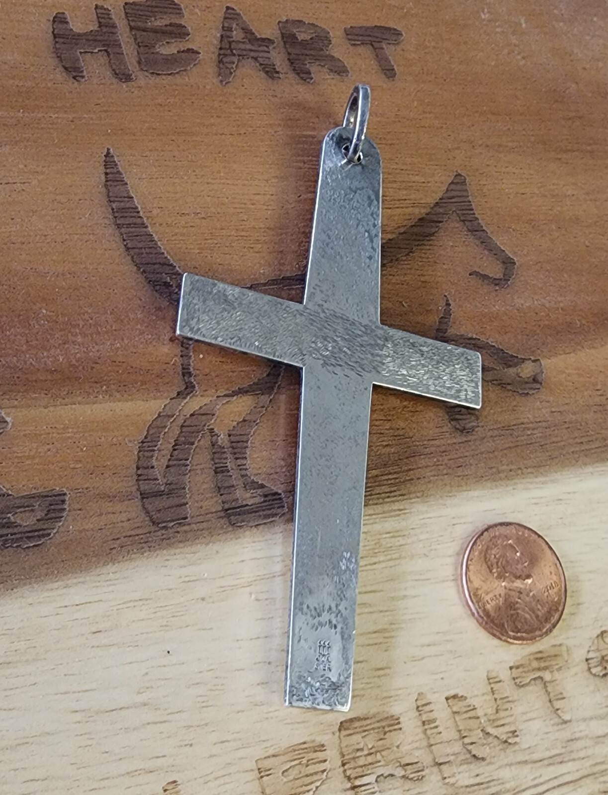 Retired James Avery HUGE Almost 4" Long Cross Pendant… - Gem