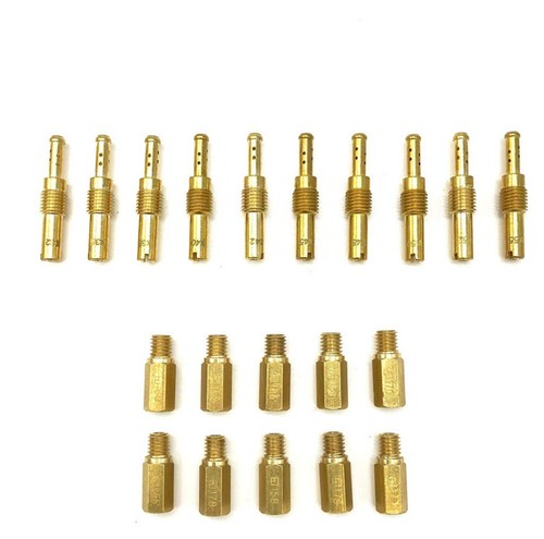 20X Carburetor Main Jets+Slow Pilot Jets For Motorcycle PWK PE Keihin ...