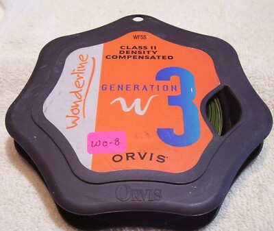 FLY REEL LINE ORVIS WONDERLINE WF5S READ DESCRIP. LOT WO-8 | eBay