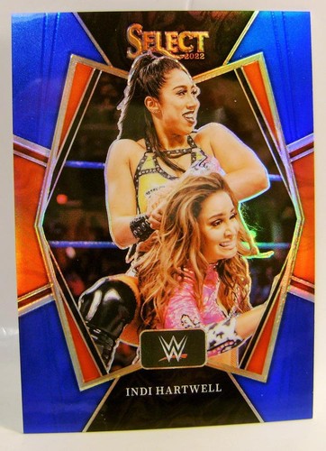 INDI HARTWELL /199 BLUE PRIZM PANINI SELECT WWE 202 | eBay