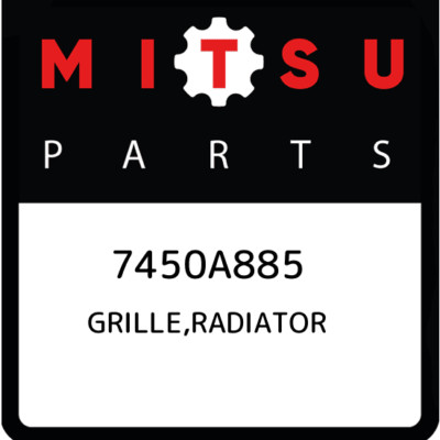 7450A885 Mitsubishi Grille,radiator 7450A885, New Genuine OEM Part | eBay