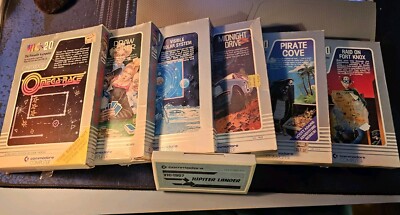 Lot of 7 Commodore Vic-20 Computer Game Cartridges, Untested | eBay
