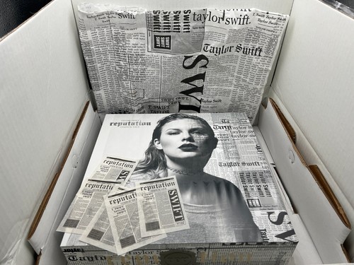 NEW SEALED Taylor Swift Reputation Stadium Tour VIP Box w/ NEWSPAPER ...