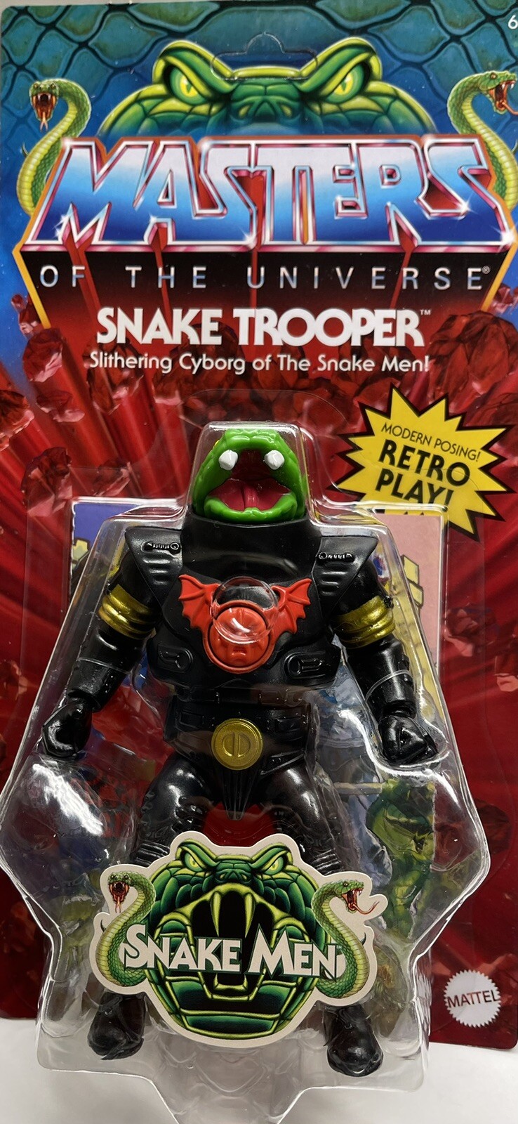 Masters of the Universe “SNAKE TROOPER” Slithering Cyborg of the Snake ...