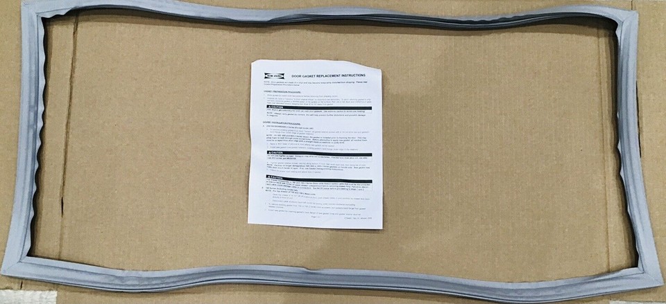 Subzero 648 PRO | Freezer Drawer Gaskets | Upper + Lower | Genuine OEM ...