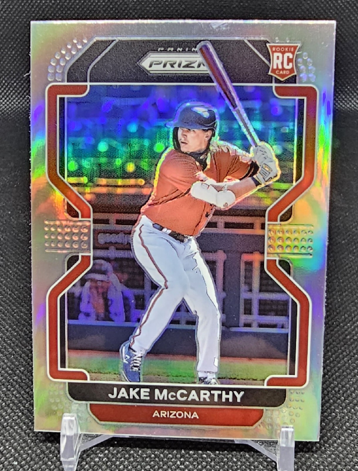 2022 Panini Prizm Prizm Silver #47 Jake McCarthy Rookie Rc Arizona ...