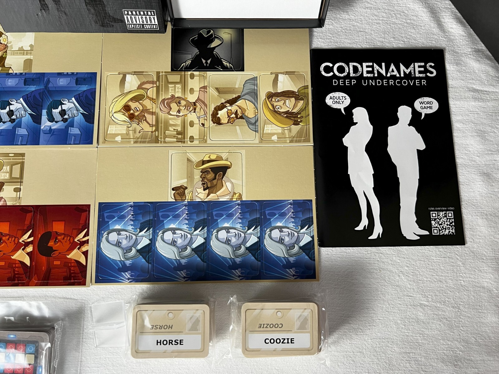 CODENAMES: DEEP UNDERCOVER, Adult Word Game, CGE Czech Games Edition ...