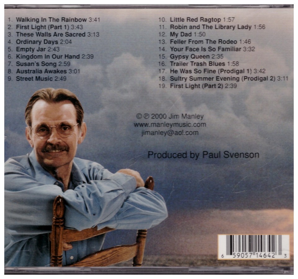 Jim manley - First Light [CD] 2000 Released | eBay