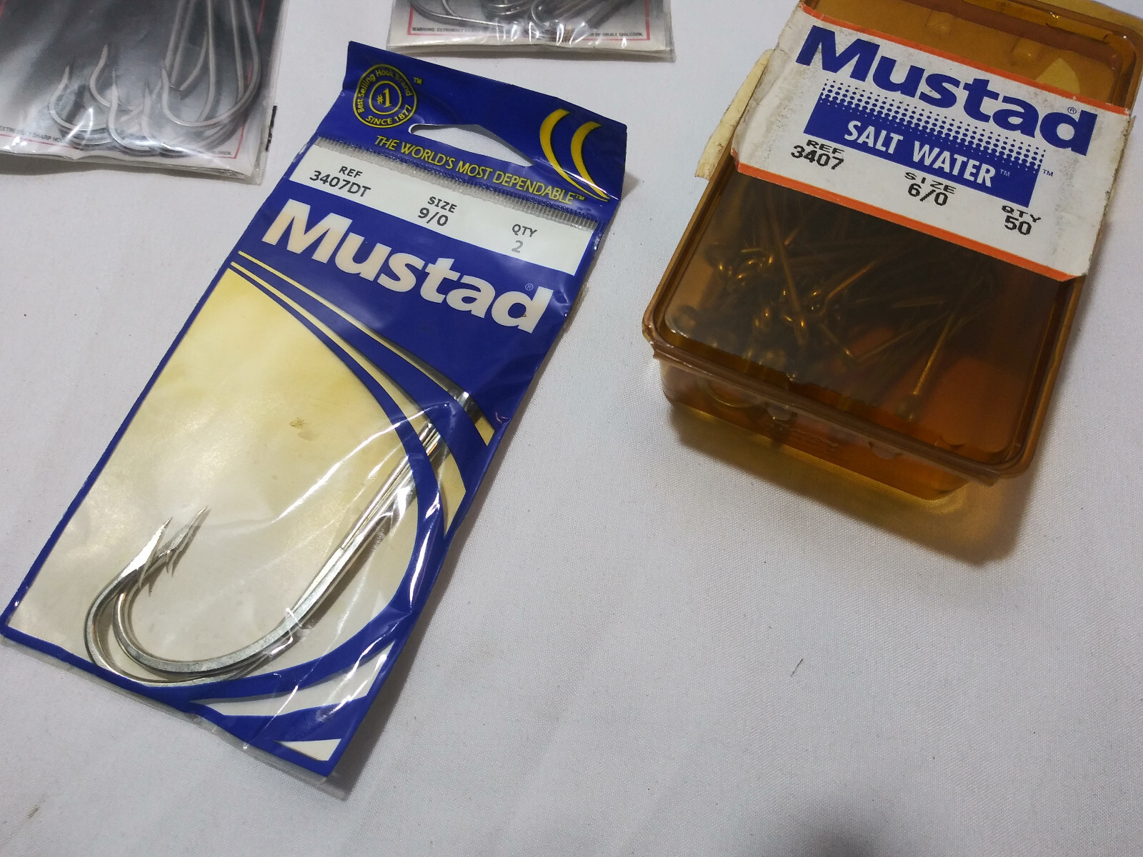 Mustad Hooks - Multiple Styles - Large Sizes - Saltwater - Ready for ...