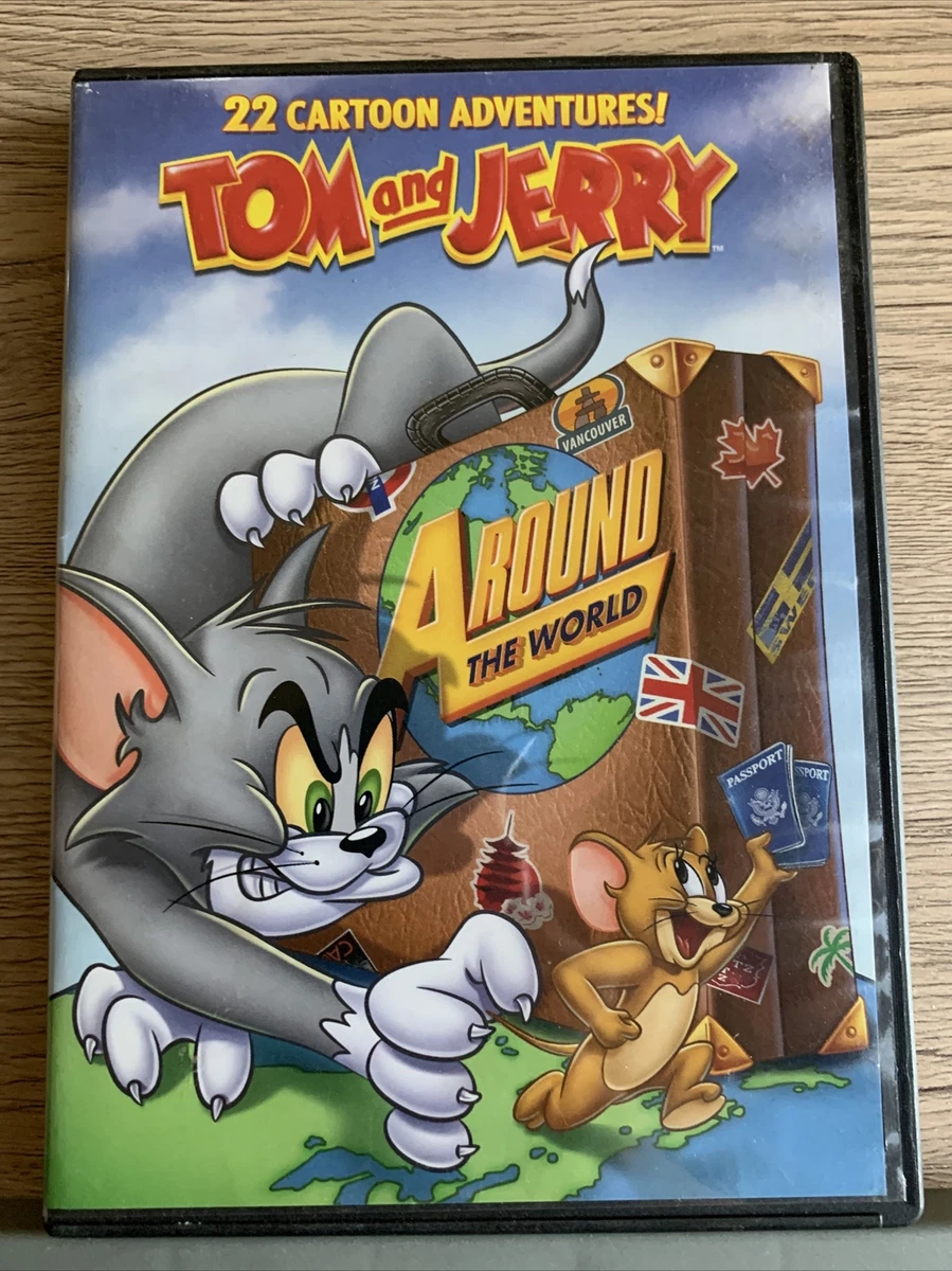 Tom And Jerry Around The World Dvd Cover