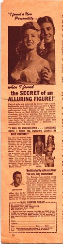 Bust Line Development 1940s-50s 6 Print Ads | eBay