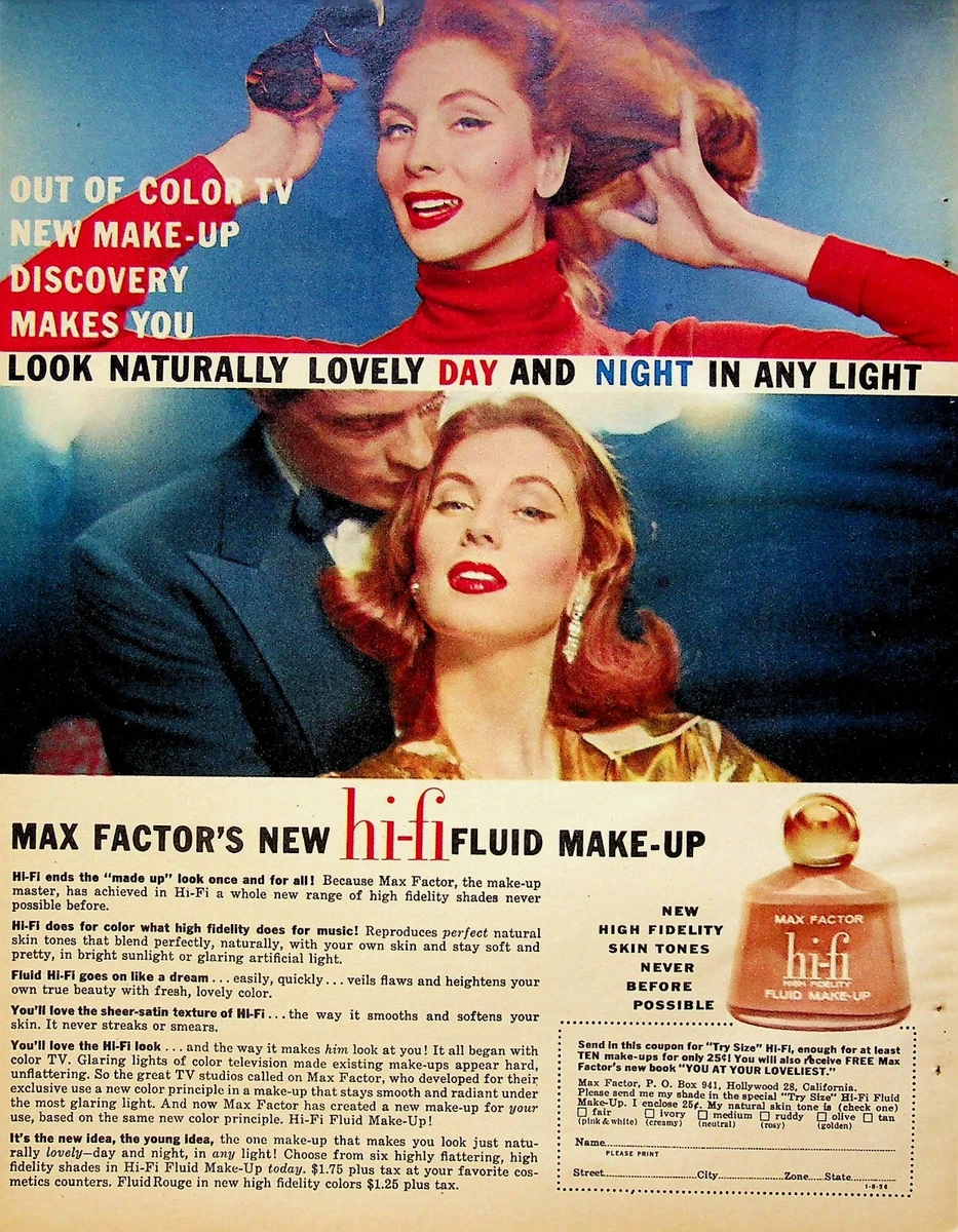 1930s Makeup Ads