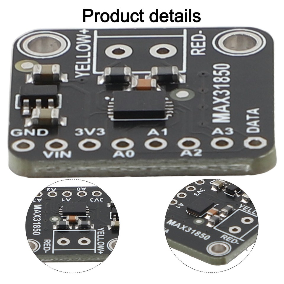 Efficient MAX31850K 1 Wire Thermocouple Module for Temperature ...