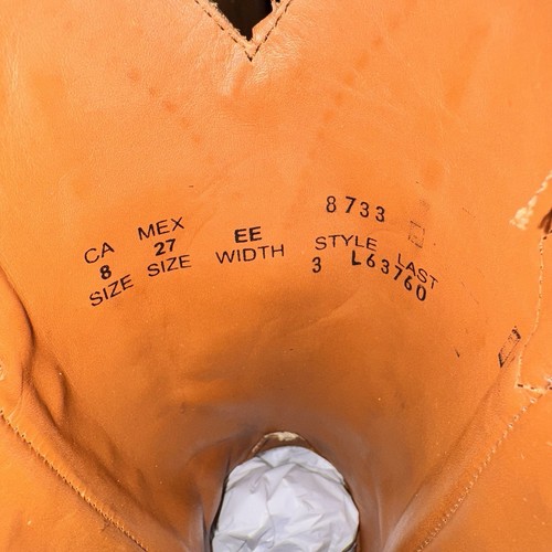 Tony Lama Men's Boots - Chocolate Full Quill Ostrich Cutter Toe - Size ...