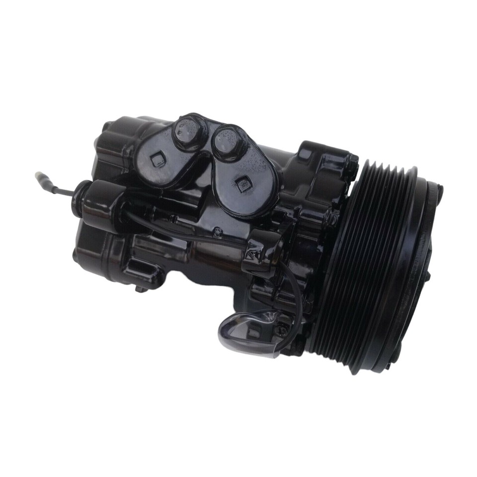 Black Mini Sanden SD7 7176 Style AC Compressor R134 Serpentine With ...