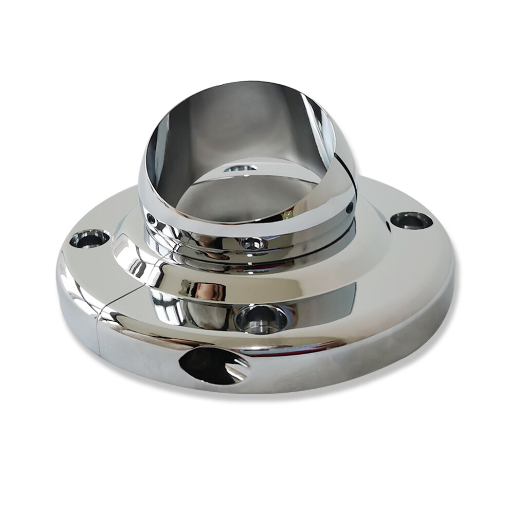 For 2" Columns Chrome Steering Column Floor Mount & 2 1/2" Steering ...